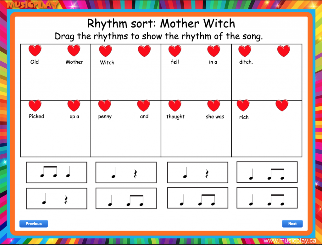 Halloween Music Lesson - Old Mother Witch | Denise Gagné